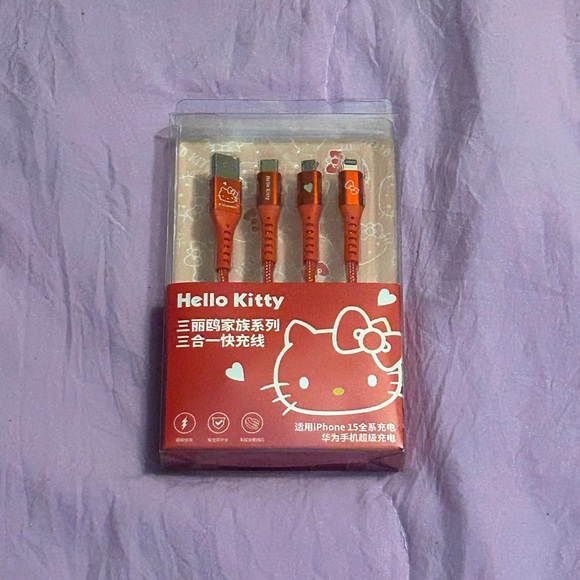 Sanrio | Cell Phones & Accessories | Hello Kitty Phone Charger | Poshmark